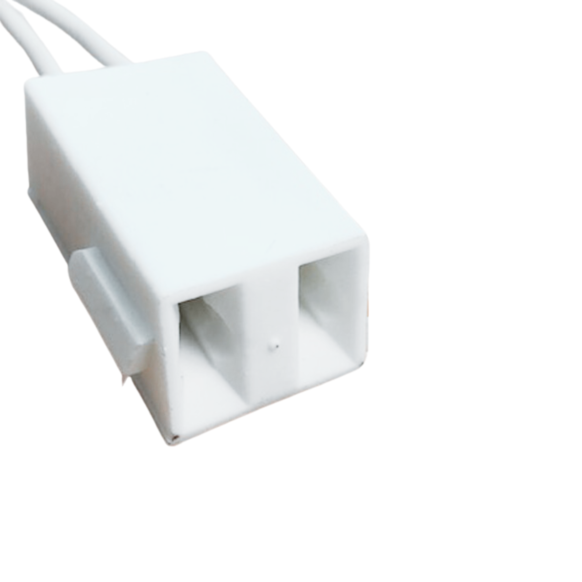 SE501 Stove Socket With Wire Long White – Perth Appliance Spares