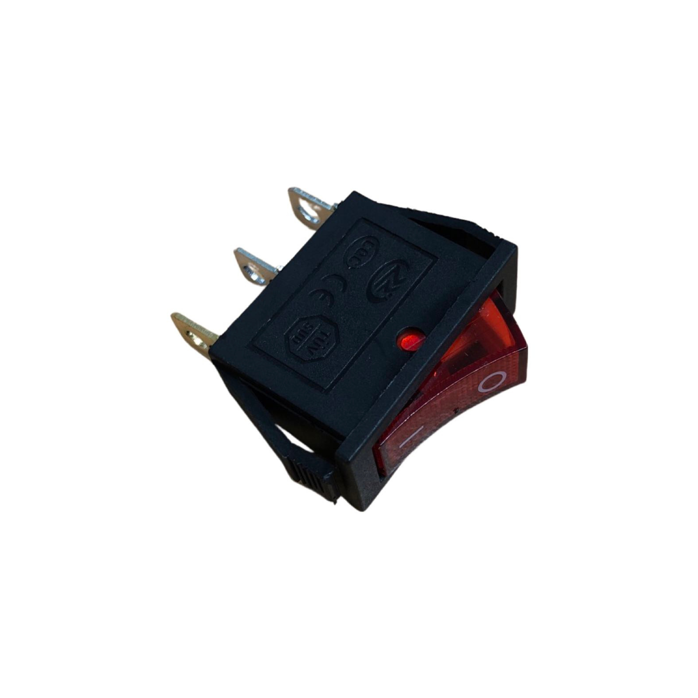 T060 SPST Red ILLUM Rocker Switch 15A 250V – Perth Appliance Spares
