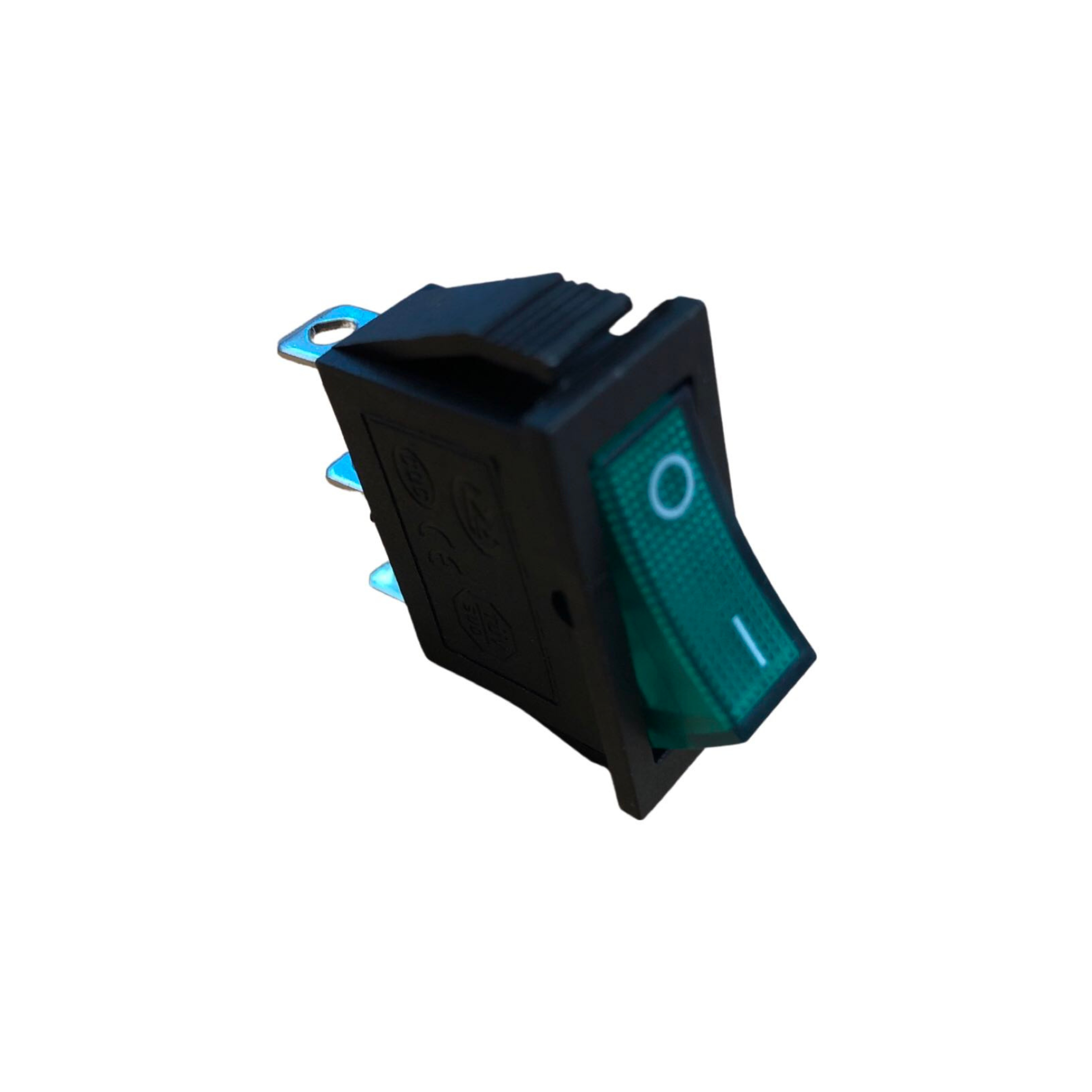 T062 SPST Green ILLUM Rocker Switch 15A 250V – Perth Appliance Spares